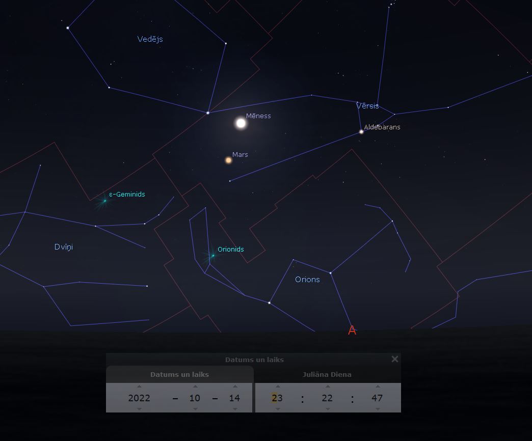 Mēneša debesis – Latvijas Astronomijas biedrība